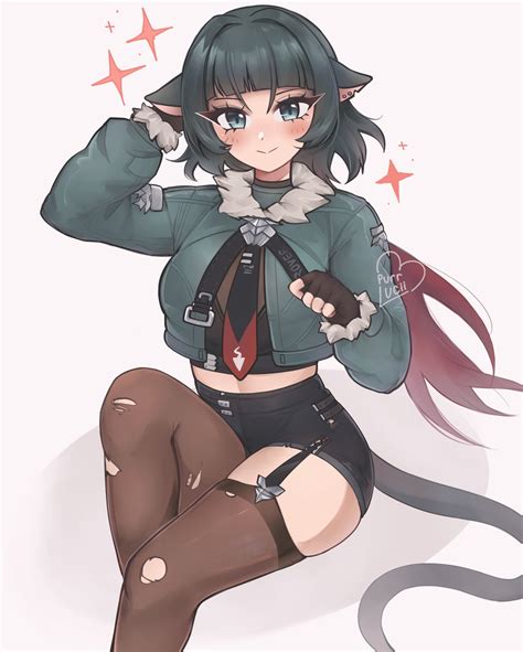 Luci Purrlucii Jane Doe Zenless Zone Zero Zenless Zone Zero Commentary Highres 1girl