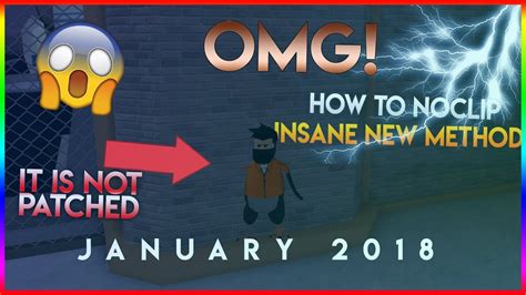 HOW TO NOCLIP IN ROBLOX JAILBREAK NEW METHOD WORKING Patched YouTube