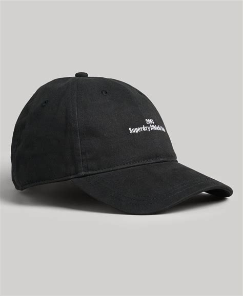 Womens Essential Baseball Cap In Black Superdry Uk
