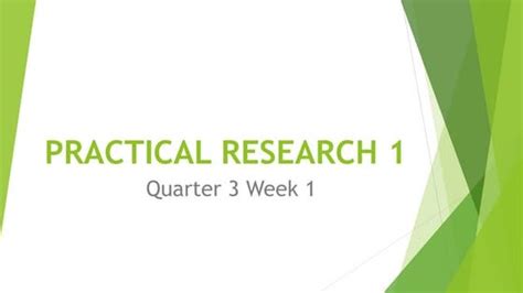 Practical Research Lesson1 Pptx