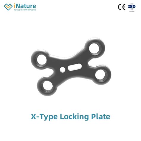 Pure Titanium X Type Locking Plate Manufacturerpriceoem