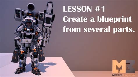 Lesson 1 Creating A Blueprint From Different Parts For A Character Master Pose Component Ue4
