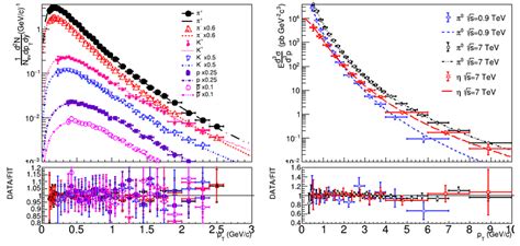 The Double Differential Transverse Momentum Distributions With The Fits
