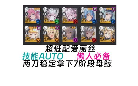 Nikke 7阶单人突袭队伍推荐