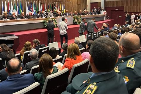 Comandante Geral Da PMSE Participa Da Solenidade De Posse Do Promotor