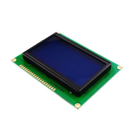 Hailege St7920 128x64 12864 Lcd Display Blue Backlight Parallel Serial For Arduino 5v Amazon