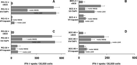 Ctl Recognition Of Scchn Pci 13 Pci 30 Scc 4 And Scc 90 Cells