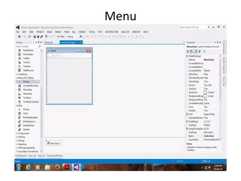 Windows Form Applicationinvb 3 Year Pptx