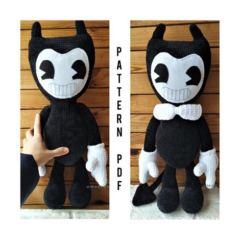 Crochet Pattern Bendy Plush Amigurumi Crochet Creepy Devil Etsy