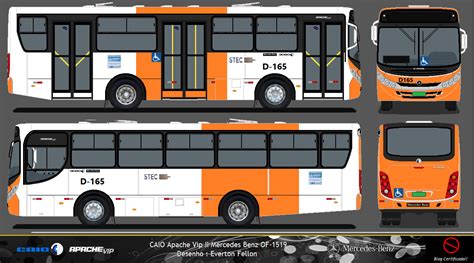Apache Vip 2 Stec Exclusivo Desenho Onibus Brasil