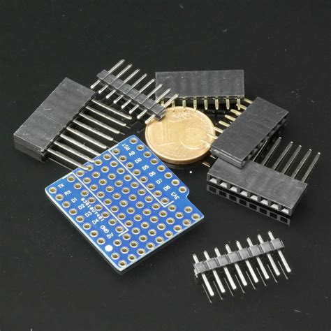 ProtoBoard Lochraster WeMosD1 Mini Shield NodeMCU ESP8266 ModuLink