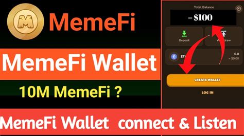 Memefi Wallet Connect MemeFi Listen Date MemeFi New Update Today