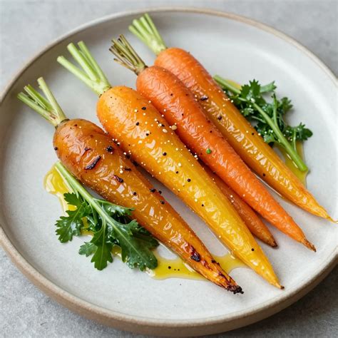 Warm Garlic Roasted Beet And Carrot Salad With Citrus Vinaigrette