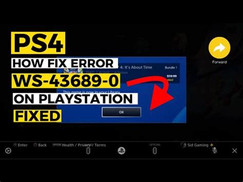 How To Fix Ps4 Error WS 43689 0 Cant Buy From Psstore Fix Ps4 YouTube