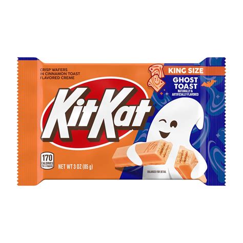 Kit Kat Cinnamon Toasted Flavored Creme Wafer King Size Halloween Candy Bar 3 Oz