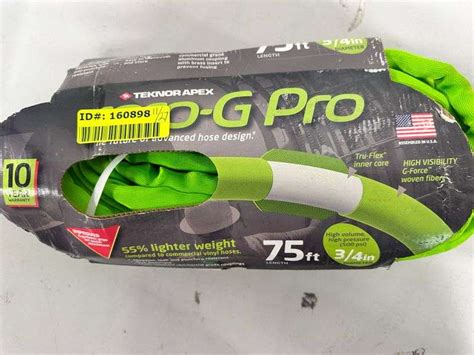 Zero G Pro Teknor Apex 34 In X 75 Ft Contractor Duty Kink Free Woven