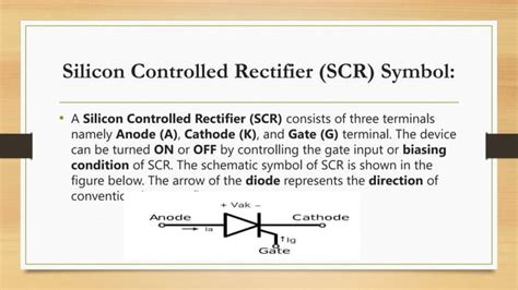 Silicon Controlled Rectifier Scrppt