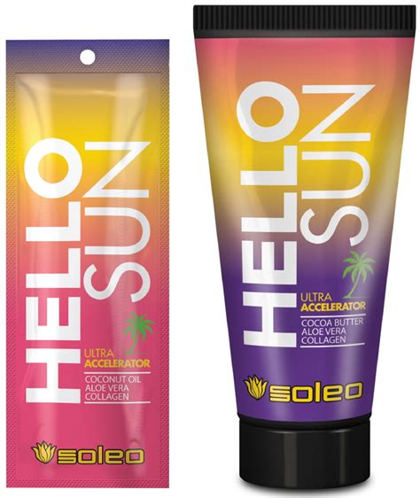 Усилитель загара Soleo Hello Sun ️купить в Киеве, Украина