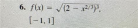 Solved Explain Why Rolle S Theorem Does Not Apply To The Chegg