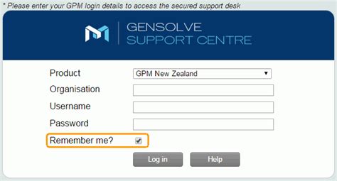 Gpm Nz Support Centre Login In To The Gensolve Support Desk