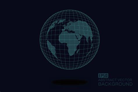 3 차원 추상 행성 점 세계 지도 구성 글로벌 글로벌 네트워크 연결을 나타내는 국제적인 의미 0명에 대한 스톡 벡터 아트 및 기타 이미지 Istock