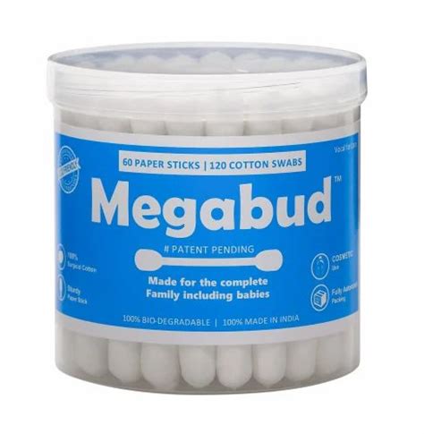Megabud Premium Cotton Ear Buds Pack Of 5000 At Rs 65pack Cotton