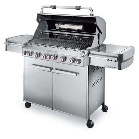 Weber Summit S 670 Stainless Steel 6 Burner Natural Gas Infrared Gas