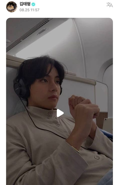 Bts 커뮤니티 포스트 テテ、これ反則🤦‍♀️💜 📷 Weverse