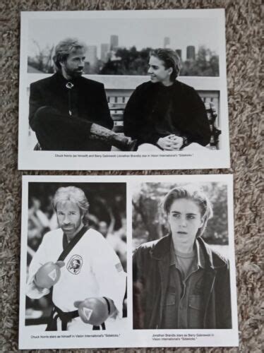 Original Sidekicks Press Kit Photos Jonathan Brandis Chuck Norris
