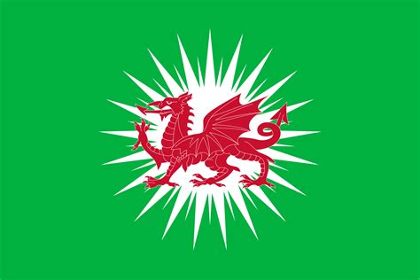 Communalist Flag Of Wales For Uzealousideal Emu2569 R