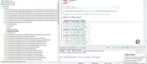 the stm32cubeide does not generate the stm32h7xx h