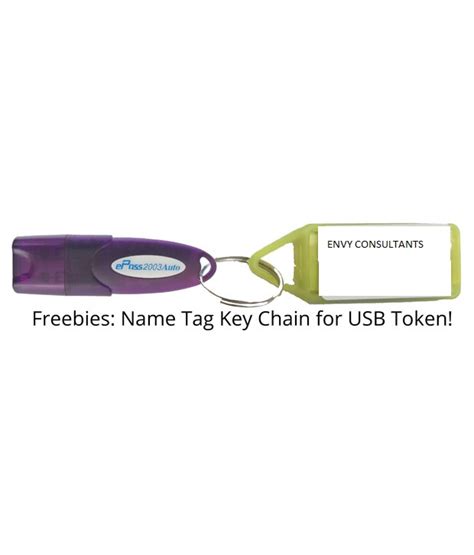 Buy Feitian Auto EPass 2003 Blank USB Token For Digital Signature DSC