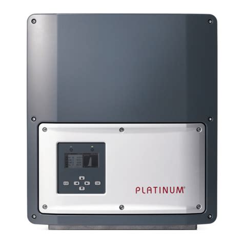 PLATINUM 7000 R3 INSTALLATION AND USER MANUAL Pdf Download | ManualsLib