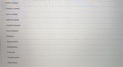 Solved For The Heating Curve Shown Below Select All The Chegg