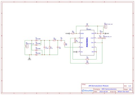 AM Demodulation Platform For Creating And Sharing Projects OSHWLab