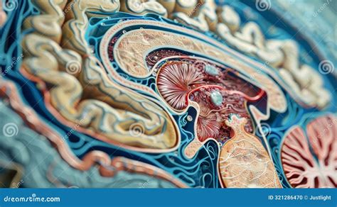 A Diagram Of The Meninges The Protective Layers Surrounding The Brain