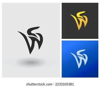 Logo Wc Letter Shape Monogram Stock Vector Royalty Free 2233105381
