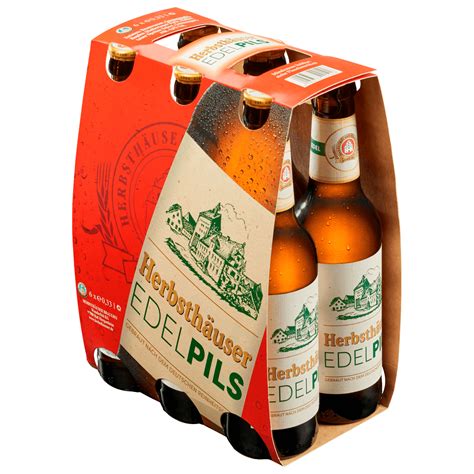 Herbsthäuser Edel Pils 6x0 33l bei REWE online bestellen