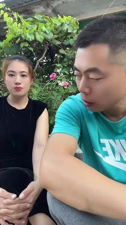 老公试探媳妇，没想媳妇的反应太逗了，真有趣 墙人搞笑 情侣日常 塑料情侣 Youtube