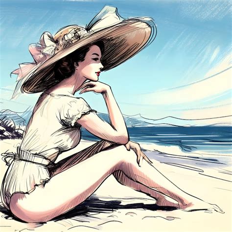 Premium Ai Image Pin Up Vintage