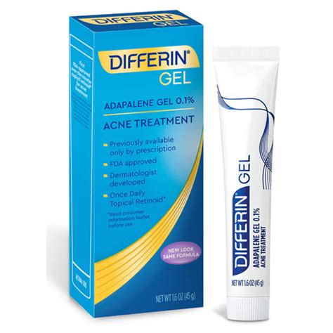 Differin Adapalene Gel Acne Treatment G Myskincaremall