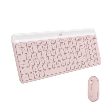 Logitech Mk470 Rose Ασύρματο Πληκτρολόγιο And Ποντίκι ΚΩΤΣΟΒΟΛΟΣ Kotsovolos Gr