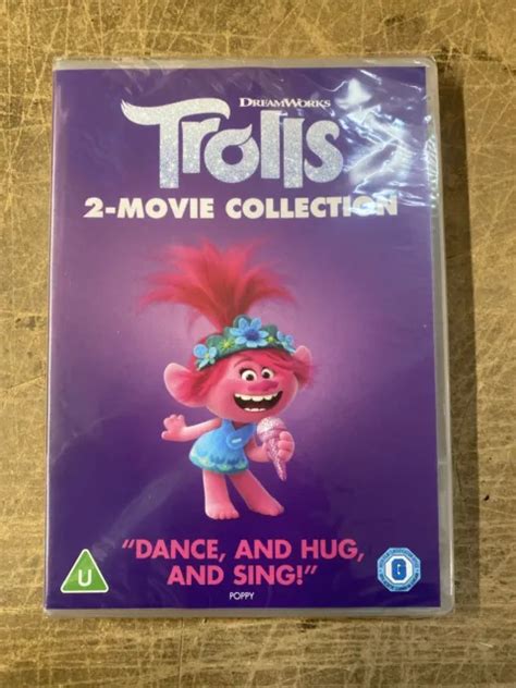 TROLLS TROLLS WORLD Tour 2 Movie Double Collection NEW SEALED 1 2 DVD BOX SET 3 99 PicClick UK