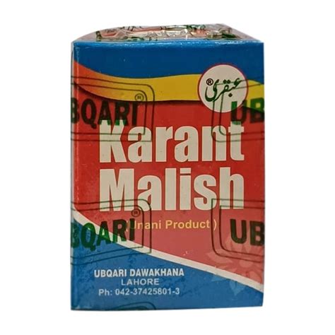 Ubqari Karant Malish Or Current Massage Oil Retailershop Online
