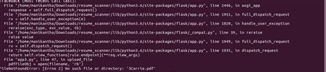 Upload A File Issue Omkarpathak Resumeparser Github