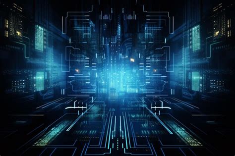premium photo abstract technology background futuristic user