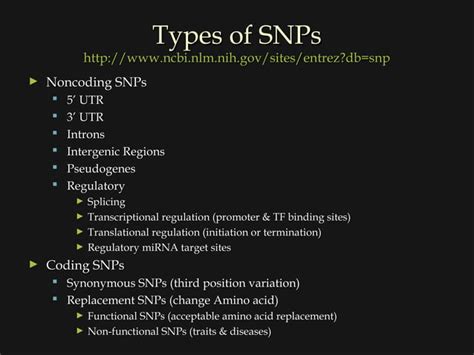 Single Nucleotide Polymorphism Ppt Genetics Science