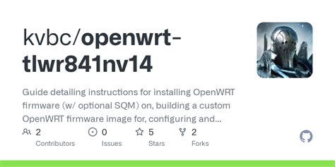 Github Kvbc Openwrt Tlwr Nv Guide Detailing Instructions For Installing Openwrt Firmware
