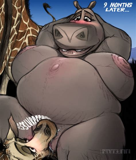 Post 6615505 BAND1T BAND1T NSFW Gloria Hippo Madagascar Melman