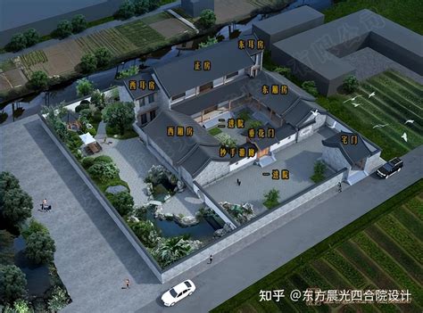 四合院建筑风格与特色 知乎